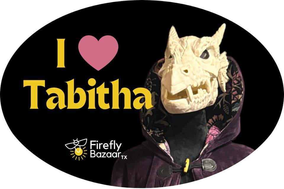 Tabitha Sticker – FireflyBazaarTX